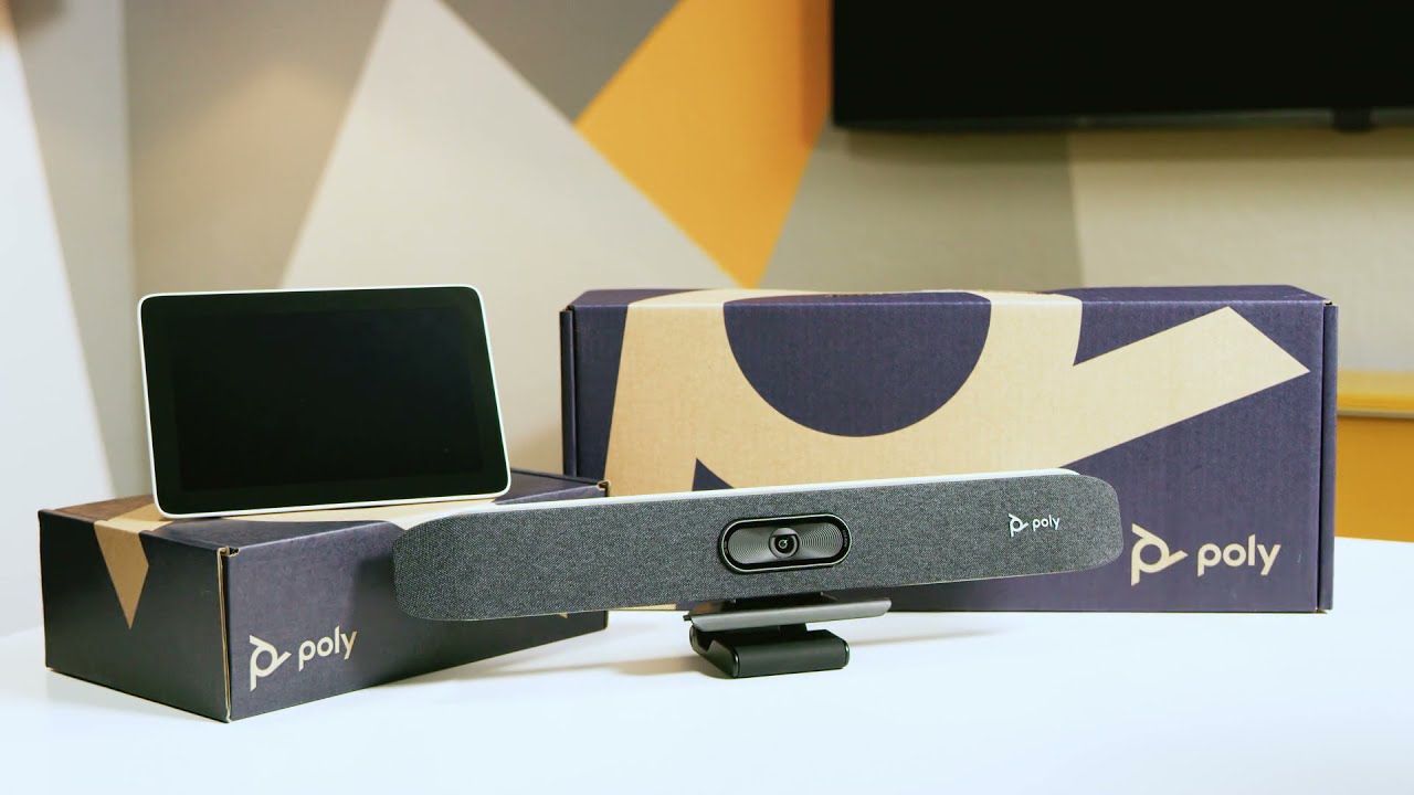 Poly Studio X50 Base Unit Bar 4K Conferencing System | Original SMART ...